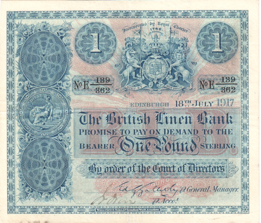 Paper Money: Paper Money of the British Isles - world Banknotes and ...