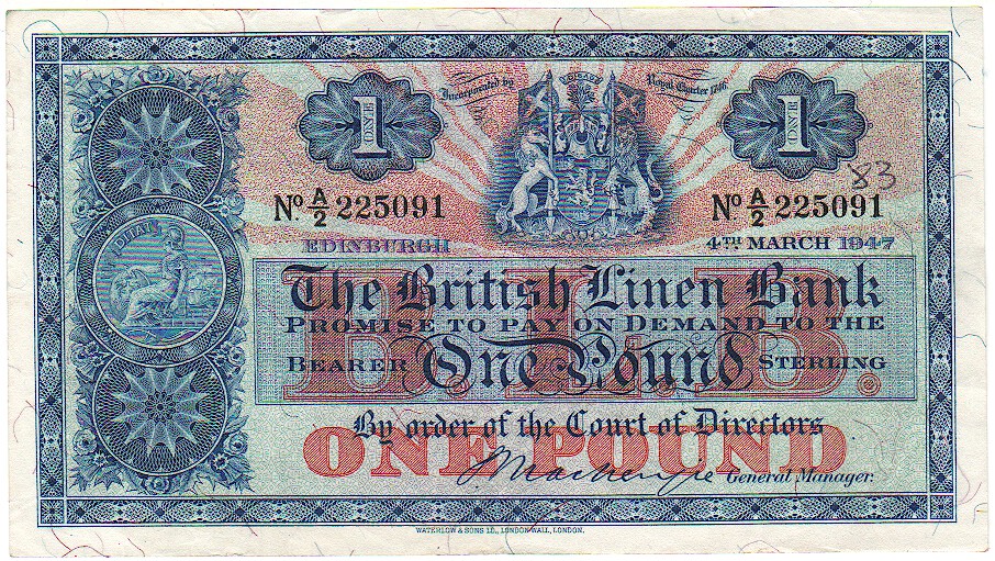Paper Money: Paper Money of the British Isles - world Banknotes and ...