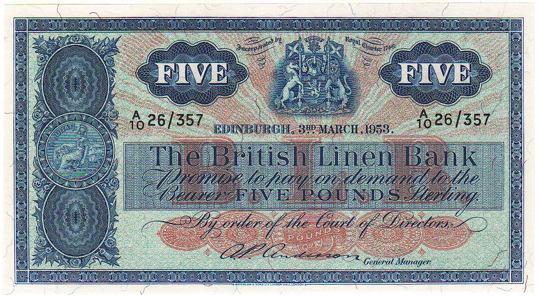 Paper Money: Paper Money of the British Isles - world Banknotes and ...