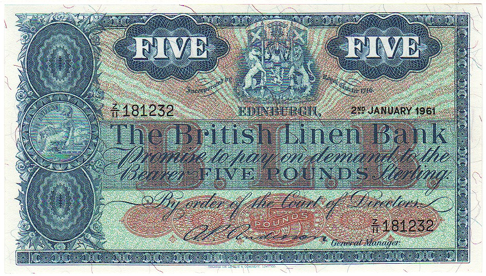 Paper Money: Paper Money of the British Isles - world Banknotes and ...