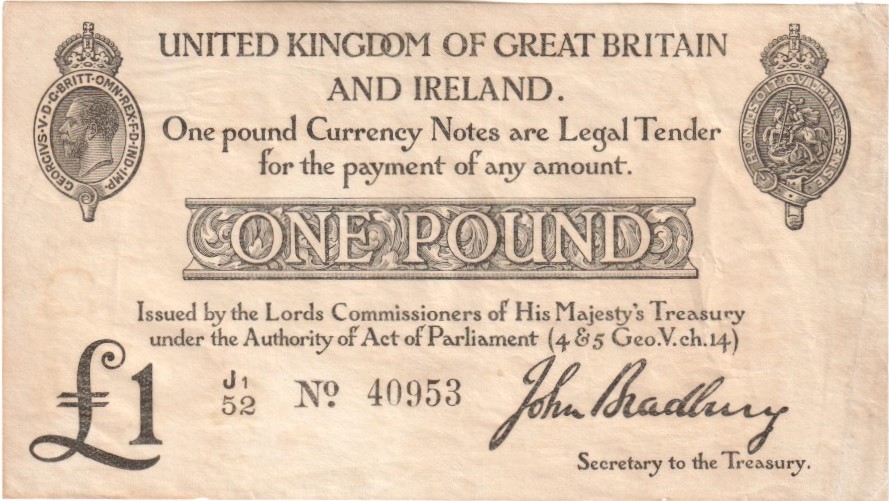 Paper Money: Paper Money of the British Isles - world Banknotes and ...
