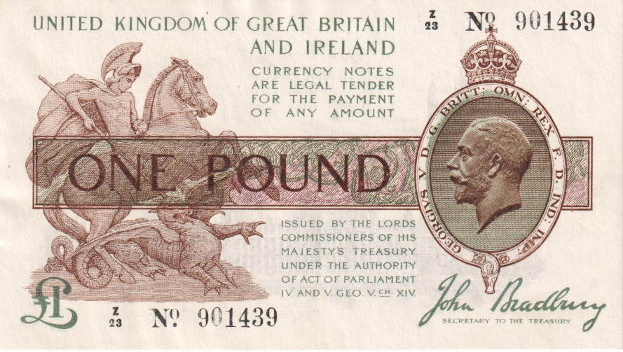 Paper Money: Paper Money of the British Isles - world Banknotes and ...