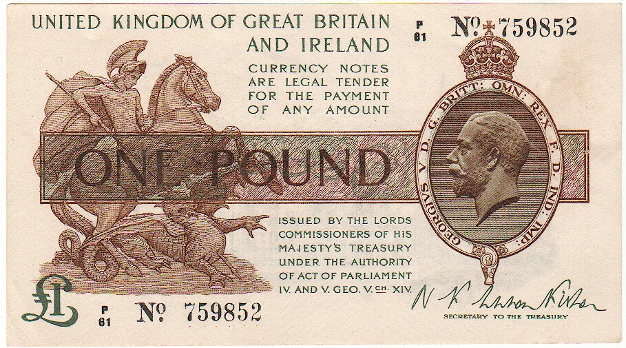 Paper Money: Paper Money of the British Isles - world Banknotes and ...