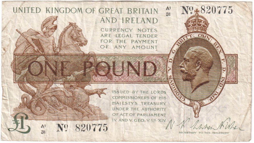 Paper Money: Paper Money of the British Isles - world Banknotes and ...