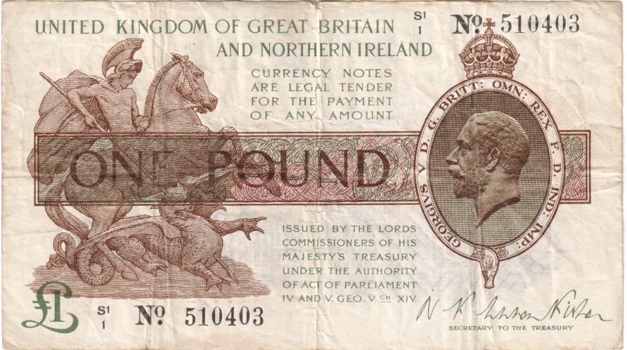 Paper Money: Paper Money of the British Isles - world Banknotes and ...