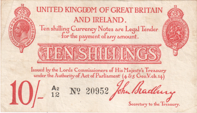 Paper Money: Paper Money of the British Isles - world Banknotes and ...