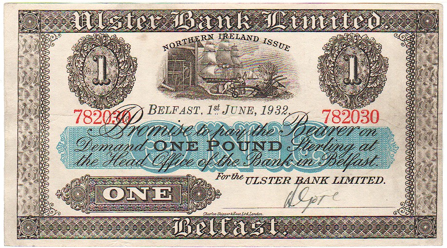 Paper Money: Paper Money of the British Isles - world Banknotes and ...