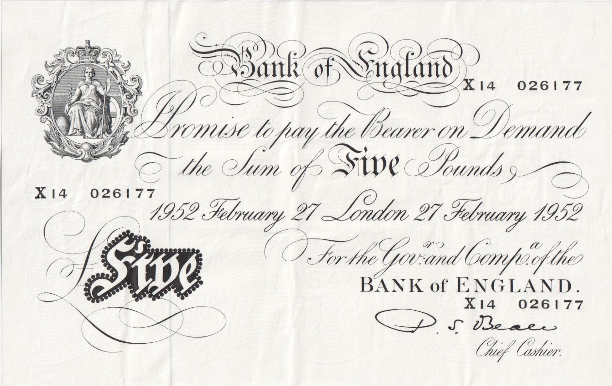 Paper Money: Paper Money of the British Isles - world Banknotes and ...